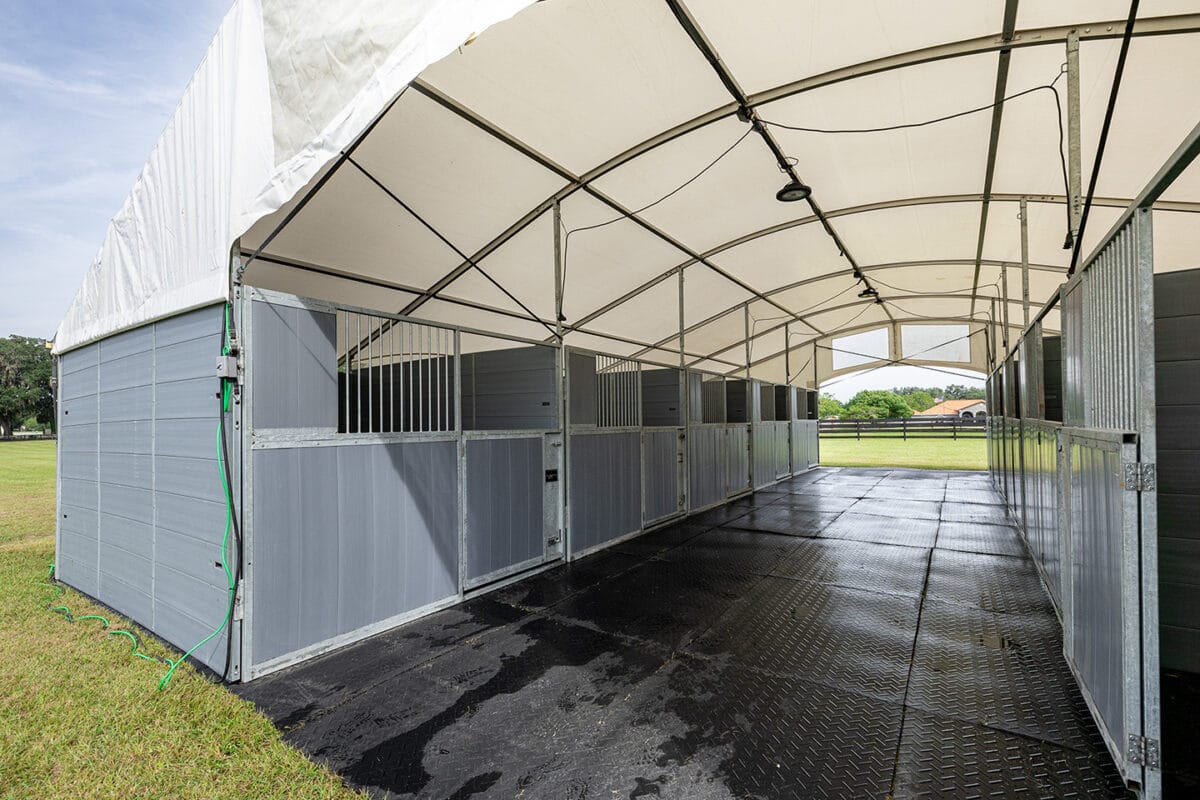 High-Quality, Portable Horse Stalls for Sale & Rent | FEI Stabling